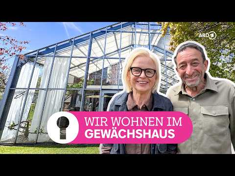 Wohnen in der Gärtnerei: Monika & Thomas bauen ein Haus im Glashaus | ARD Room Tour