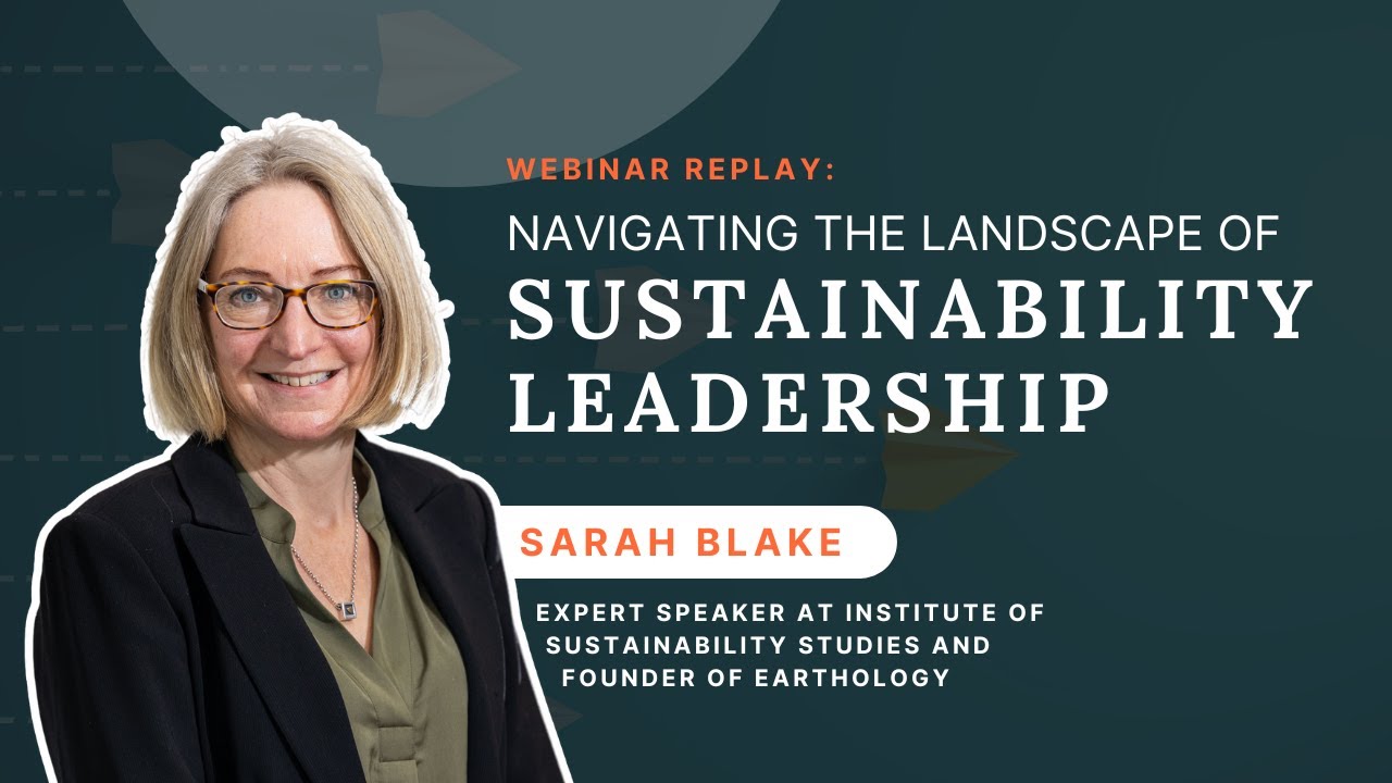 Sustainability Leadership: Navigating the Landscape | Insights from ...