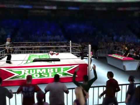 WWE 12 Rumble Roses Match 3 Anesthesia vs Noble Roses Extreme Roses ...