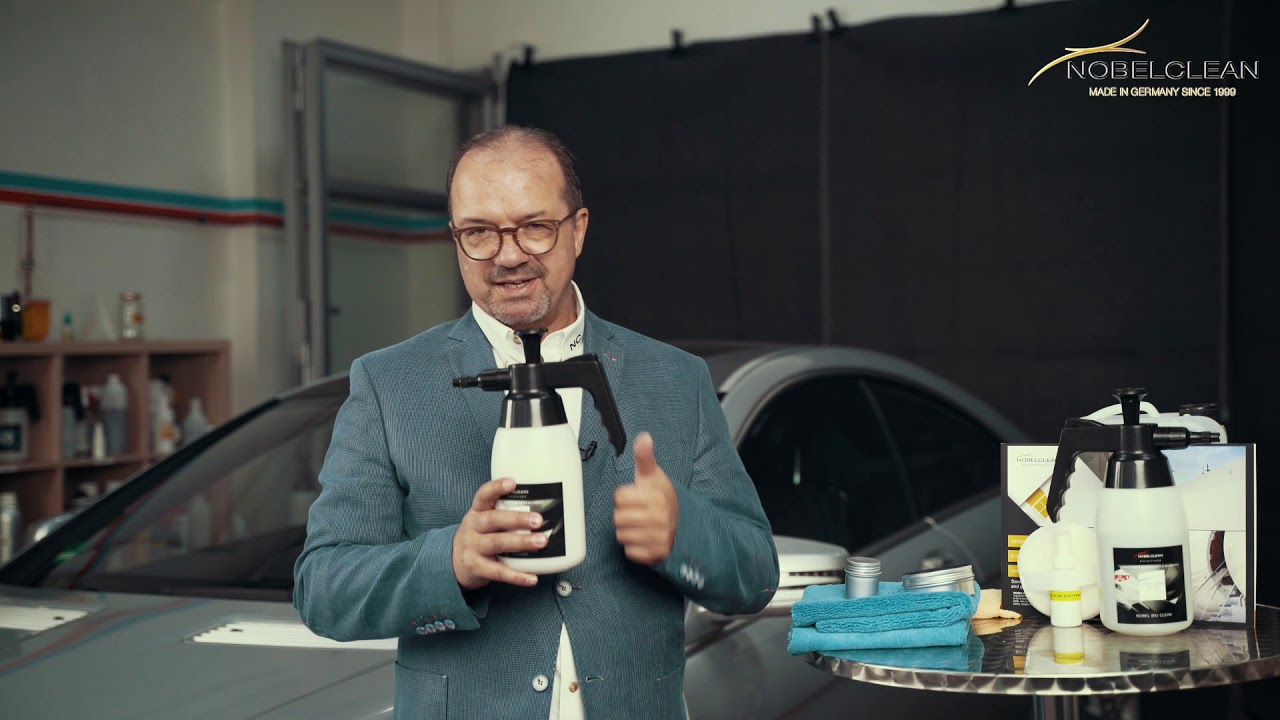 Nobelclean NC1 Reinigen ohne Wasser! - YouTube