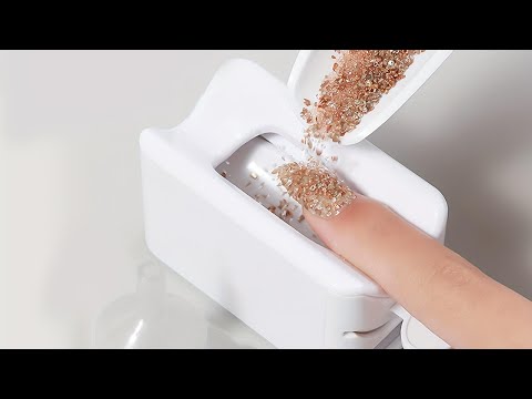Glitter och pulversamlare för naglar