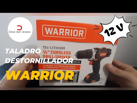 TALADRO WARRIOR 12V - YouTube