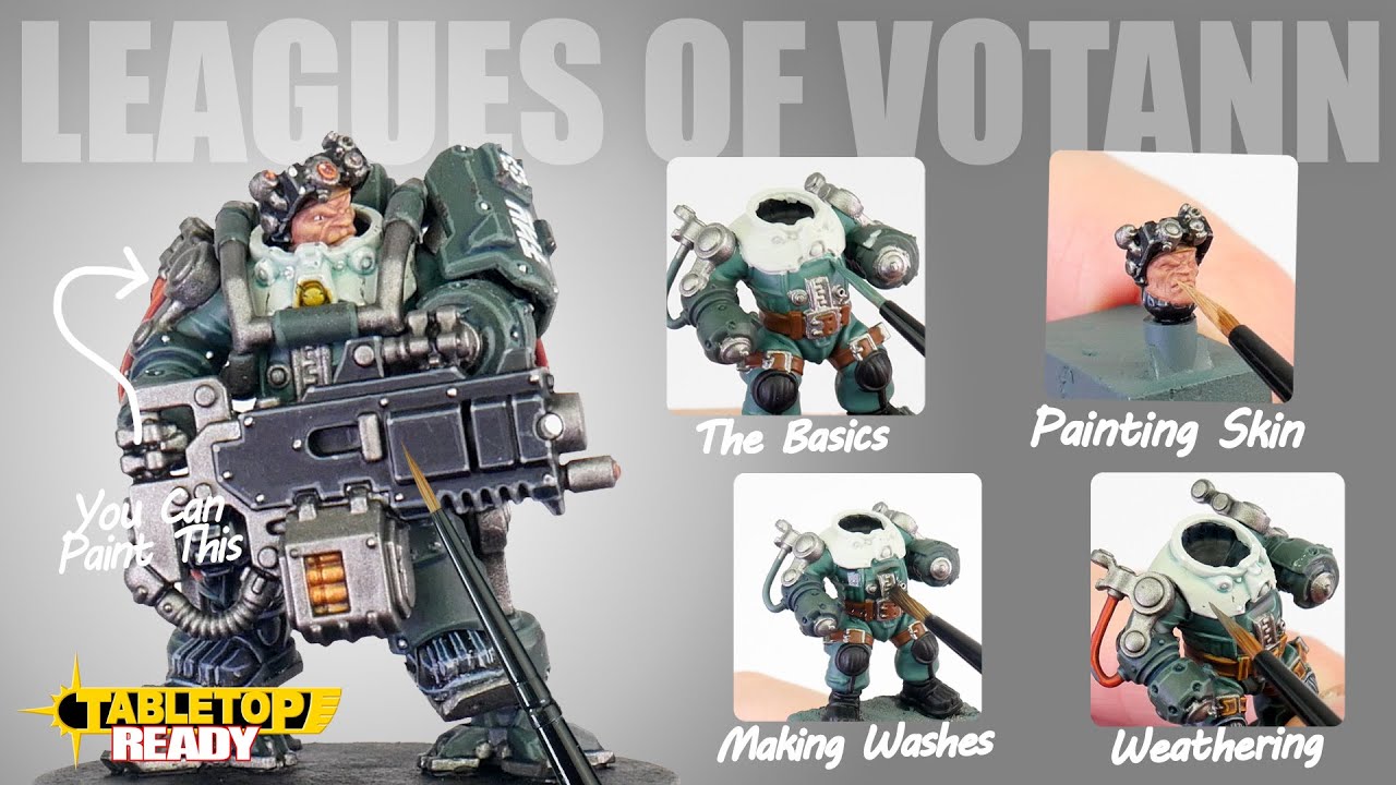 How To Paint Leagues of Votann for Warhammer 40,000 - YouTube