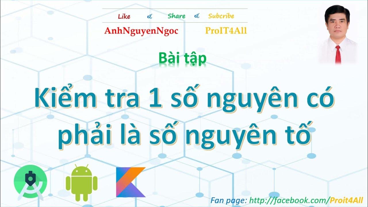 Bài tập: Kiểm tra số nguyên tố trong Kotlin - YouTube
