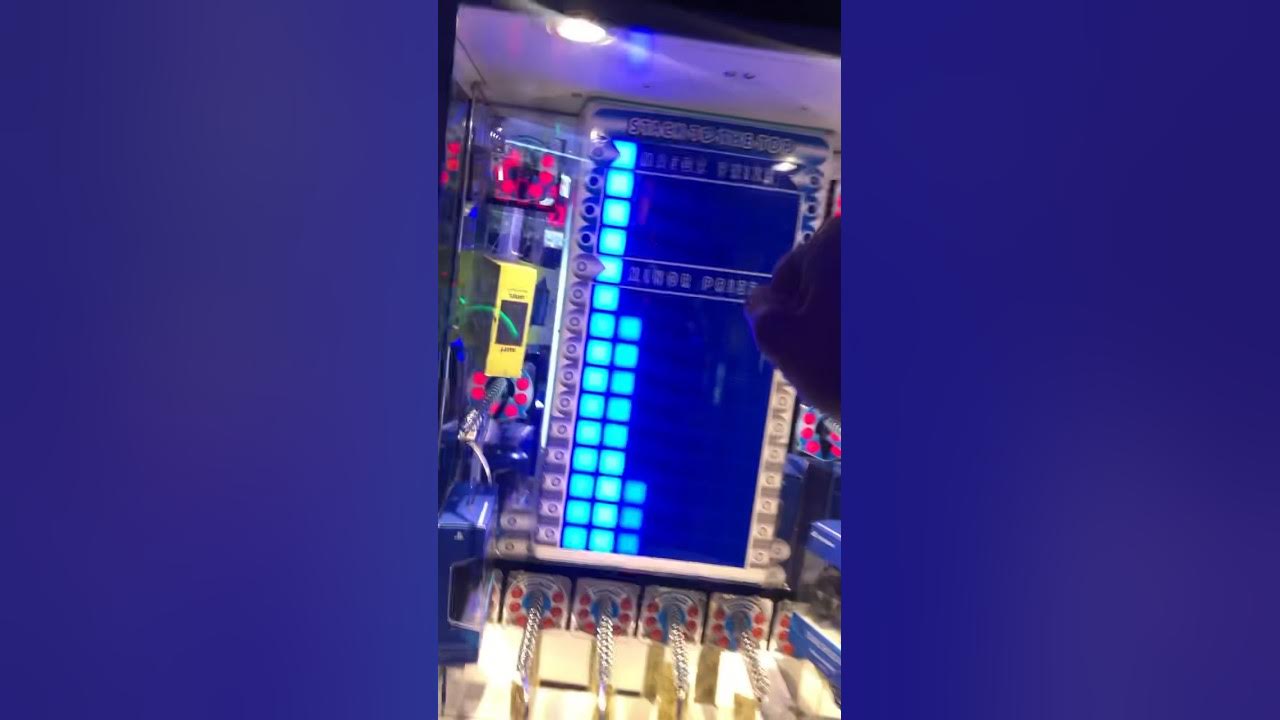 Stacker Arcade Game Major Prize Win Gone Wrong Shorts Arcadegame Stacker Win Youtube