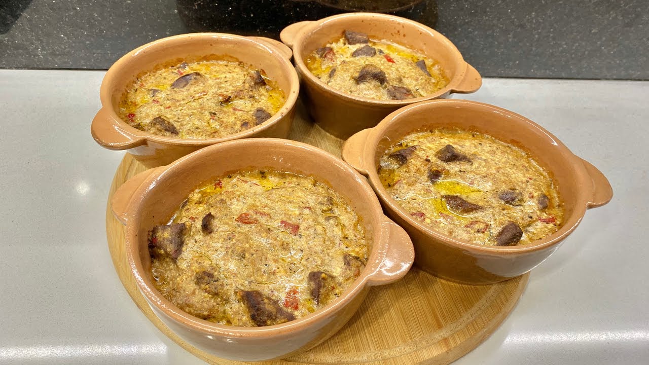 Tave Dheu me Melci dhe gjize | Tave Tironse | Liver casserole - YouTube