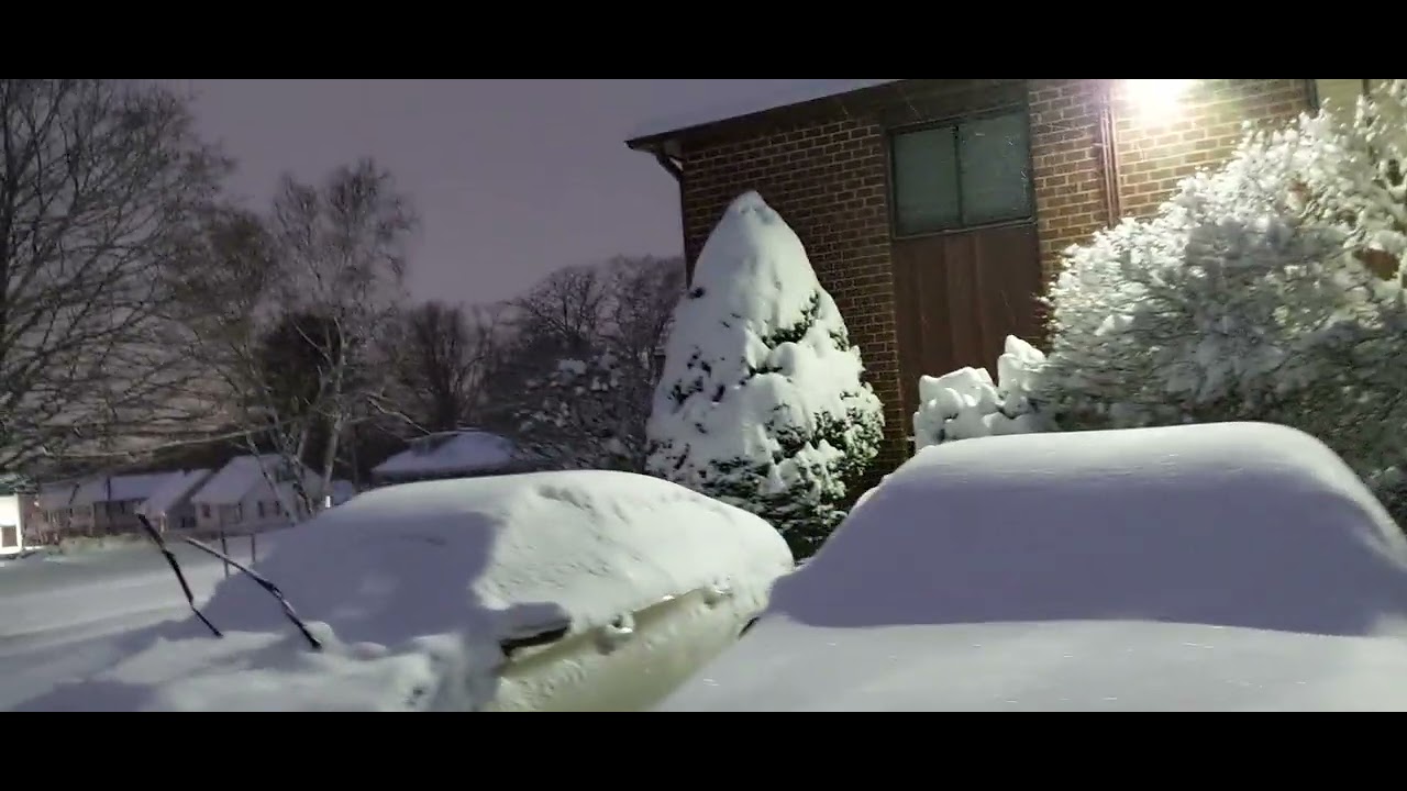 Amazing Nature: First Snowfall of 2024 in Manchester, NH - Winter ...