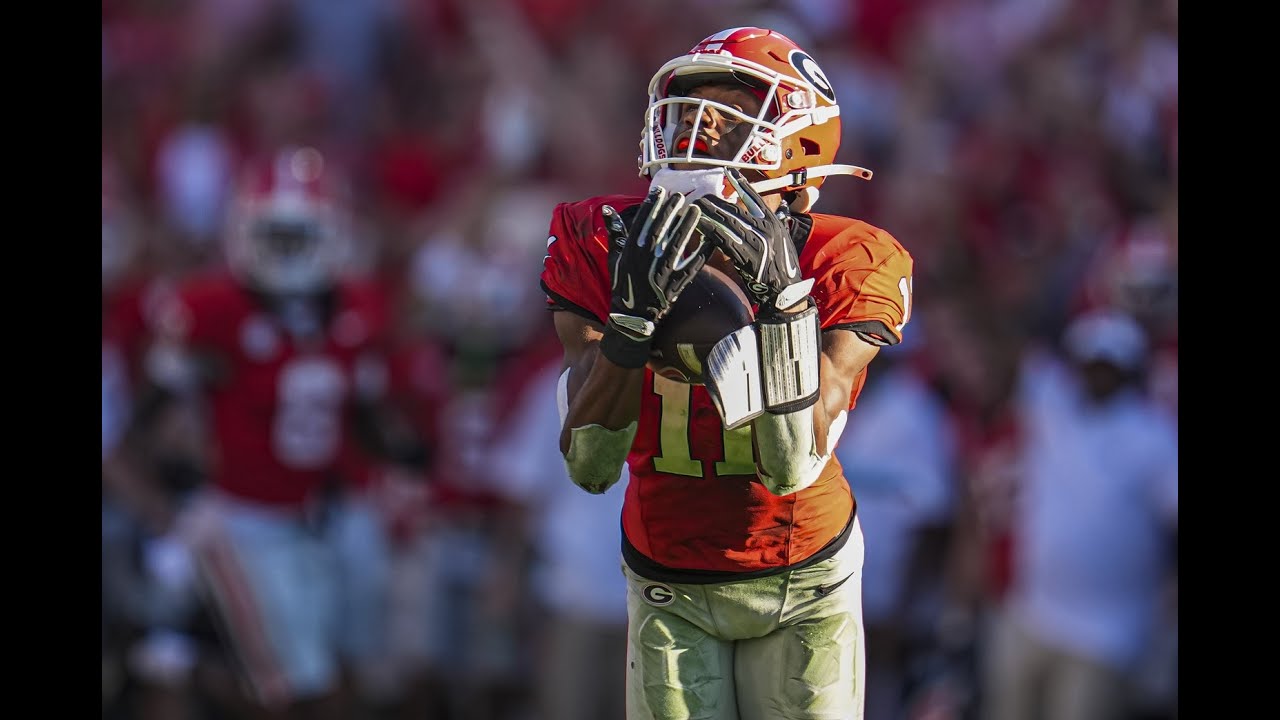Arian Smith on his career game against Miss. State - YouTube