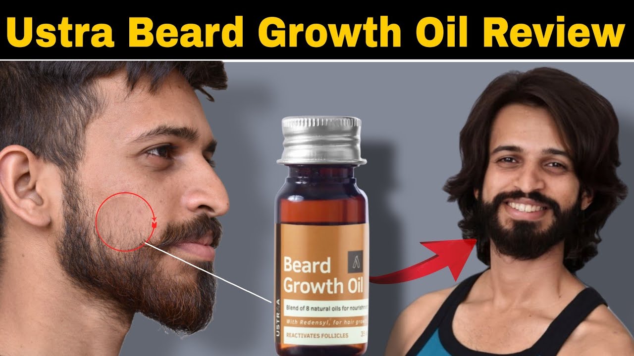 Ustra Beard Growth Oil Review After 60 Days Use | Best Beard Oil For ...