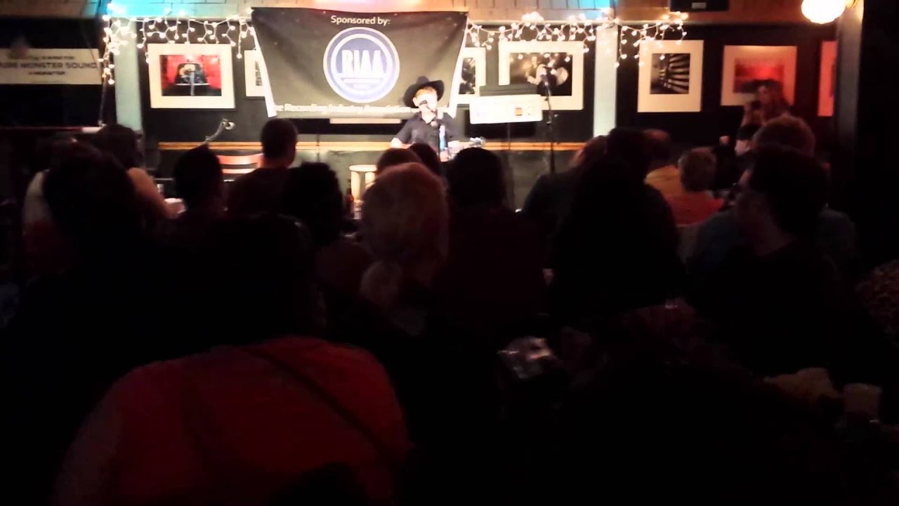 Landon Wall performing "Love Notes" at the Bluebird Cafe in Nashville ...