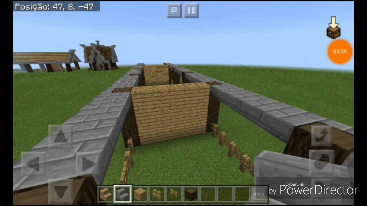 COMO FAZER UM CELEIRO SIMPLES NO MINECRAFT! - YouTube