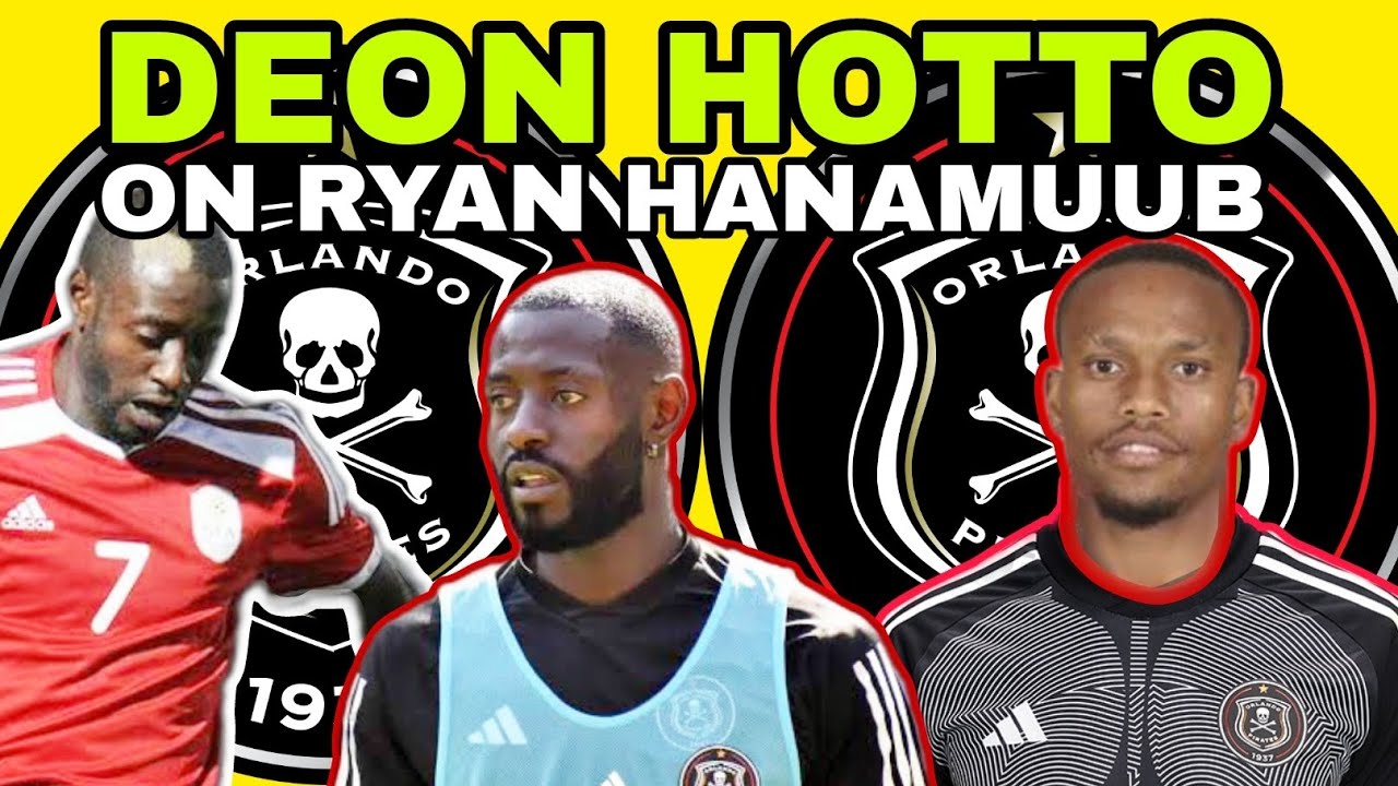 DEON HOTTO || Orlando Pirates Left Back Deon Hotto Repplied / His ...