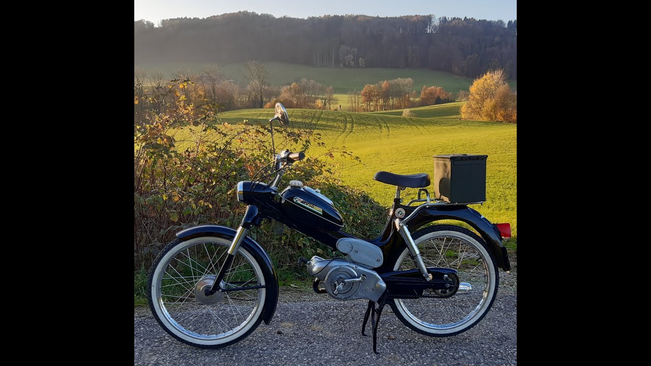 Puch Mv 50 Fahrt - YouTube