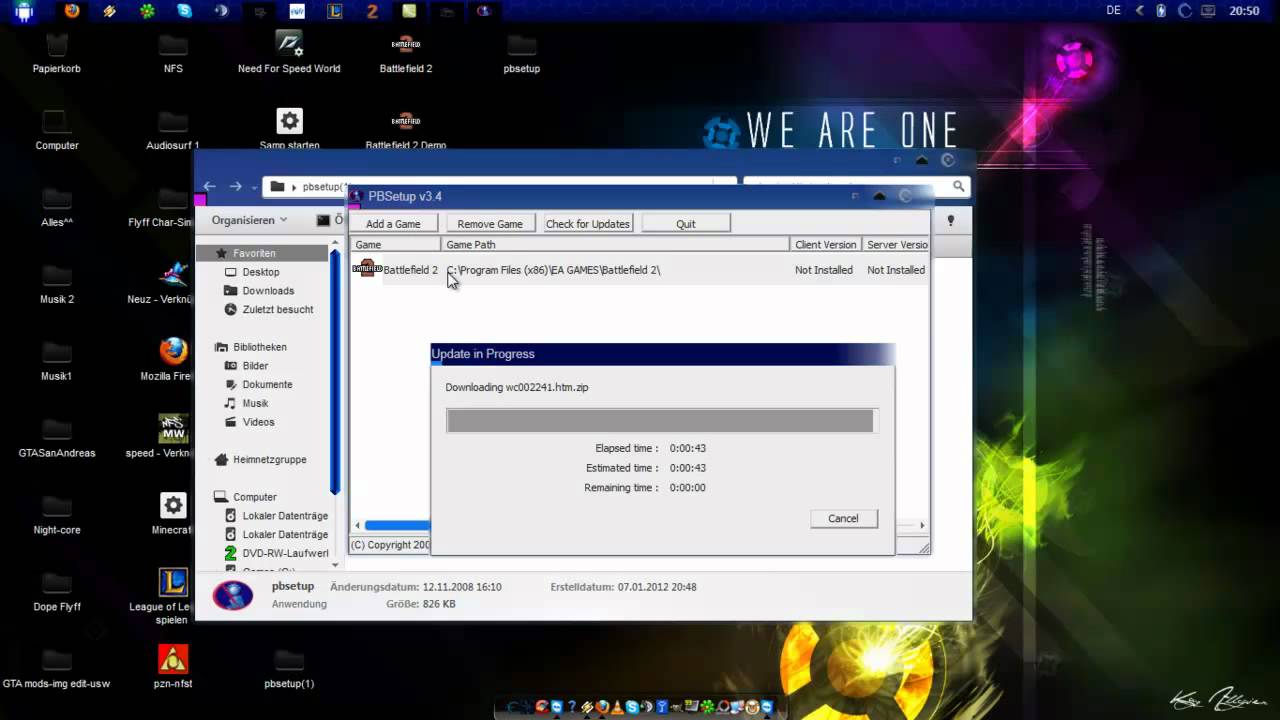 Battlefield 2 Patchen und Punkbuster updaten - YouTube