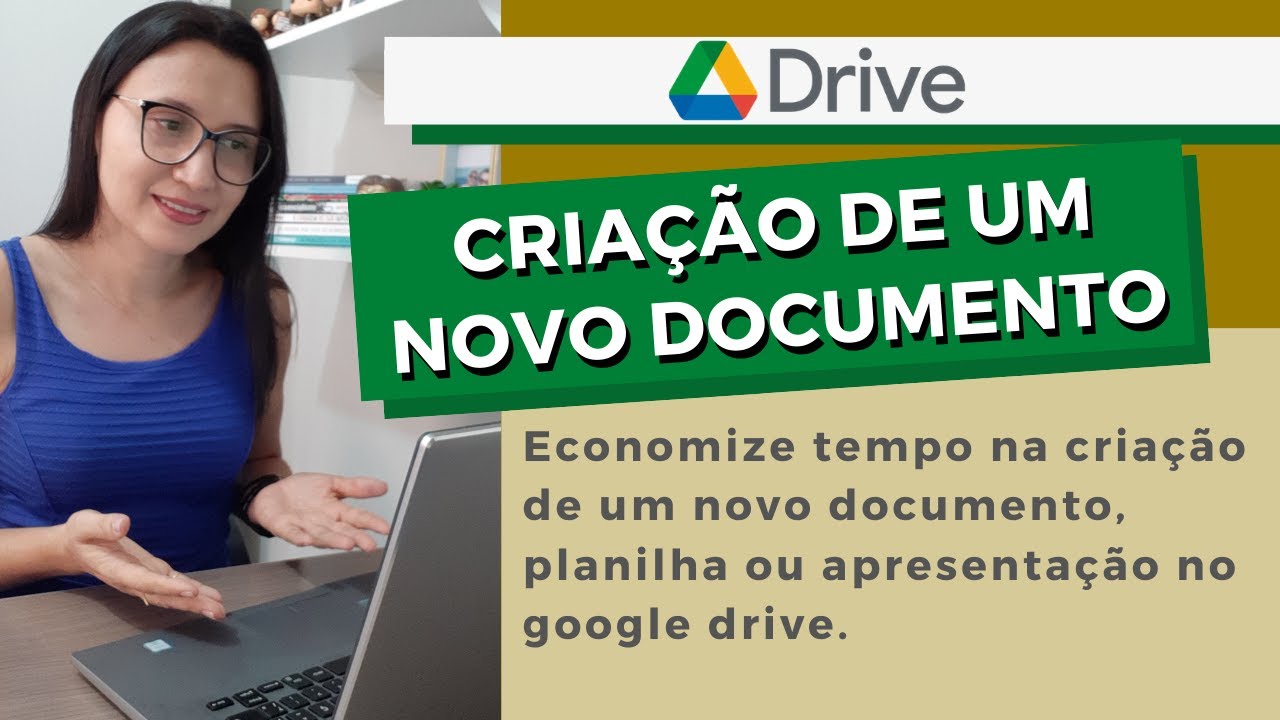 Criar documentos no google drive - YouTube