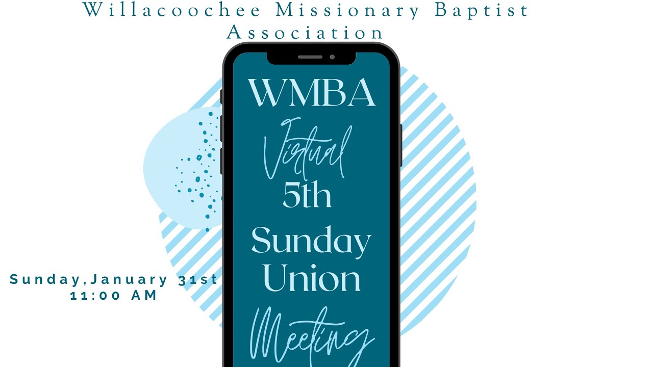 WMBA Virtual 5th Sunday Union Meeting - YouTube