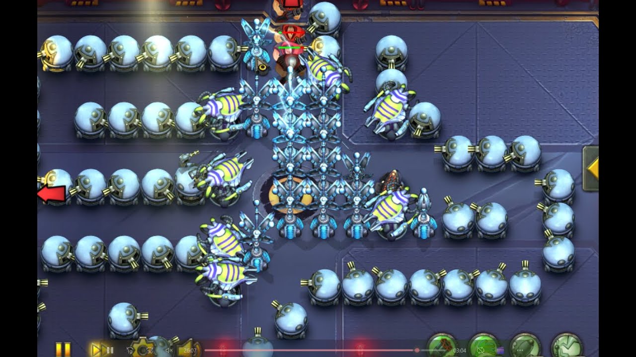 Fieldrunners Walkthrough Hard clasic mode Crossroads game Tower defense ...