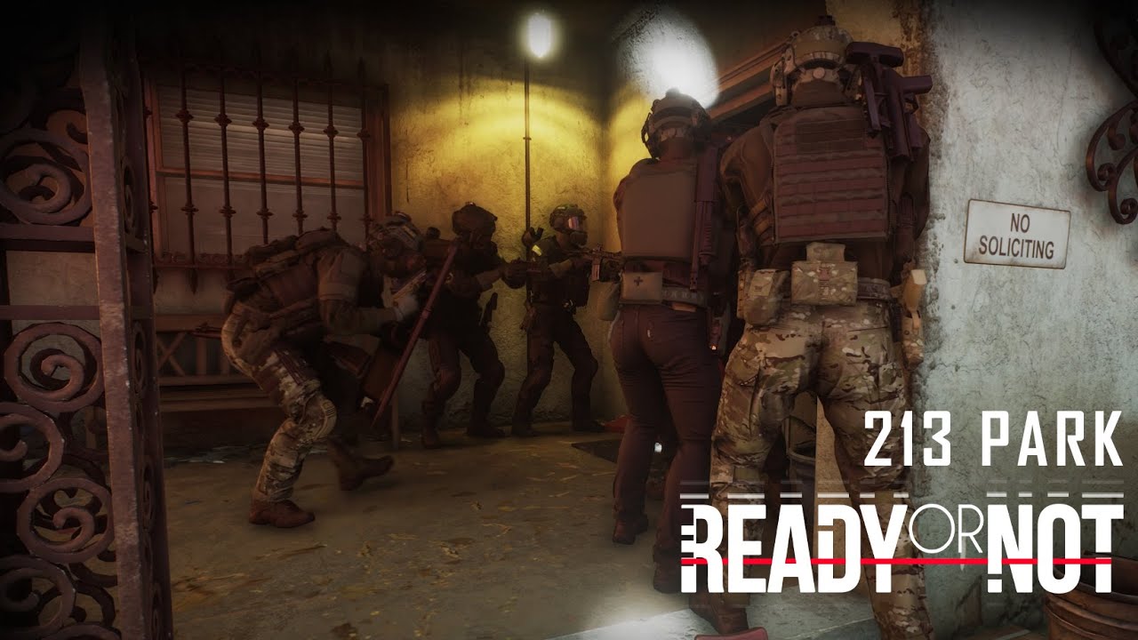 213 PARK | Home Invasion DLC | Ready or Not | 嚴陣以待 - YouTube