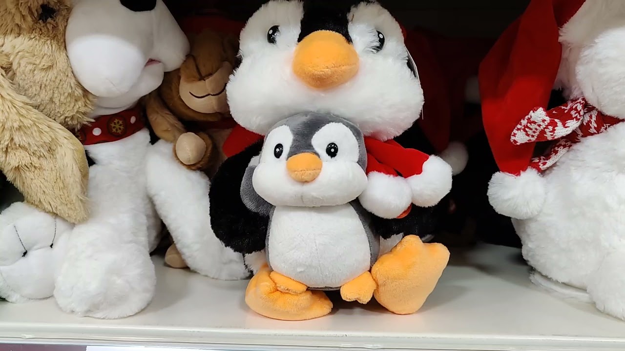 Cuddle Barn - Daddy Penguin & Baby Penguin - YouTube