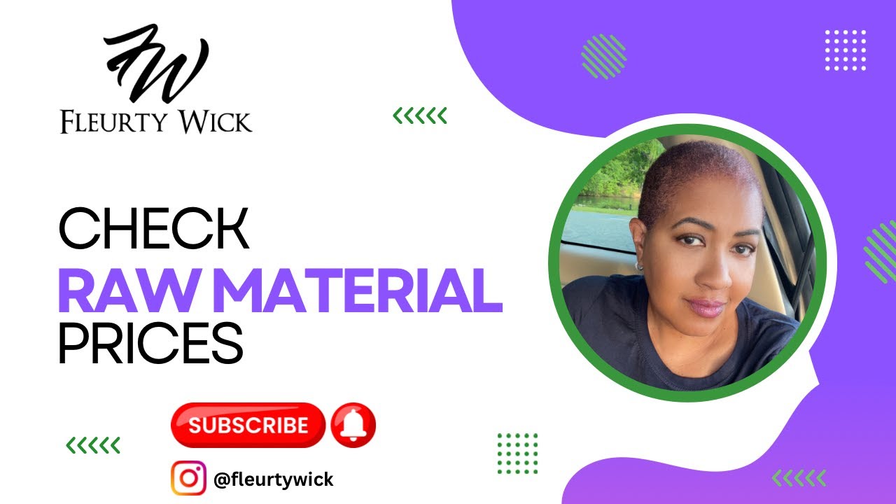 Check Raw Material pricing on all products - YouTube