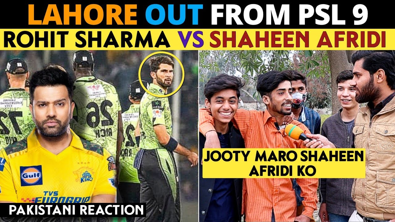 Rohit vs Shaheen Compare - Pakistani Reaction - Shan Rajpoot - YouTube