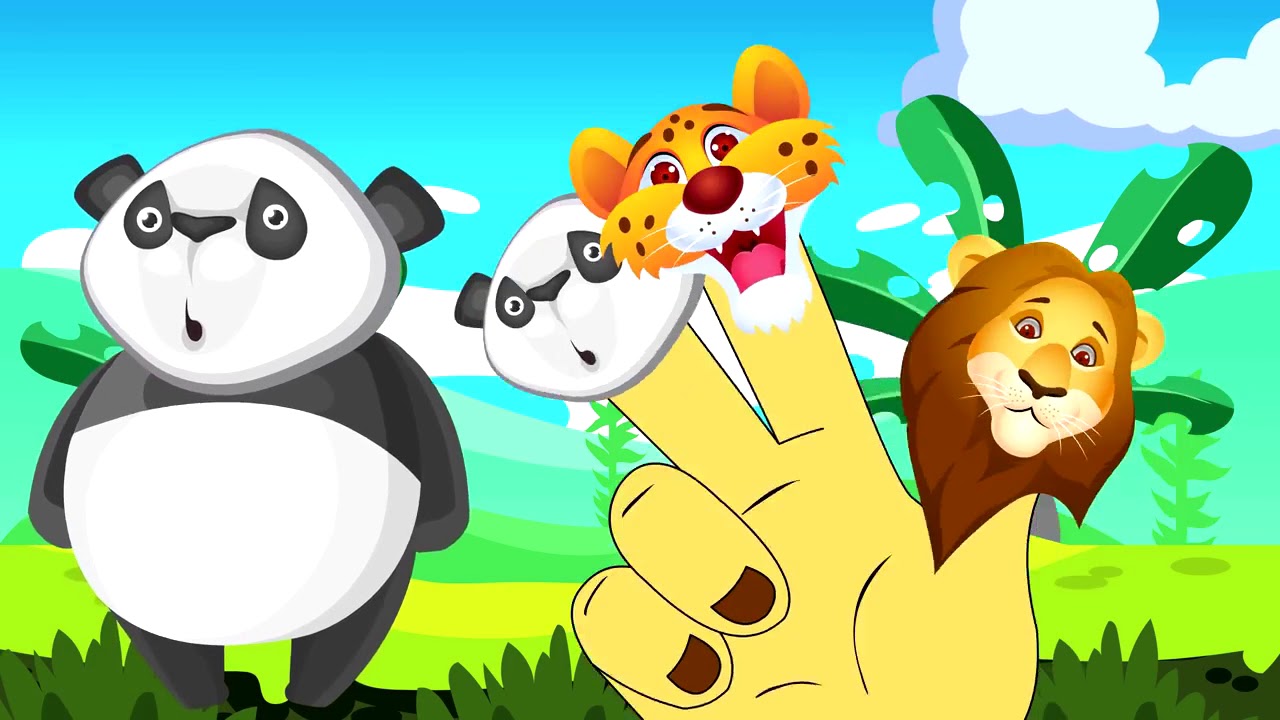 Finger Family Jungle Animals Animals Finger Family - YouTube