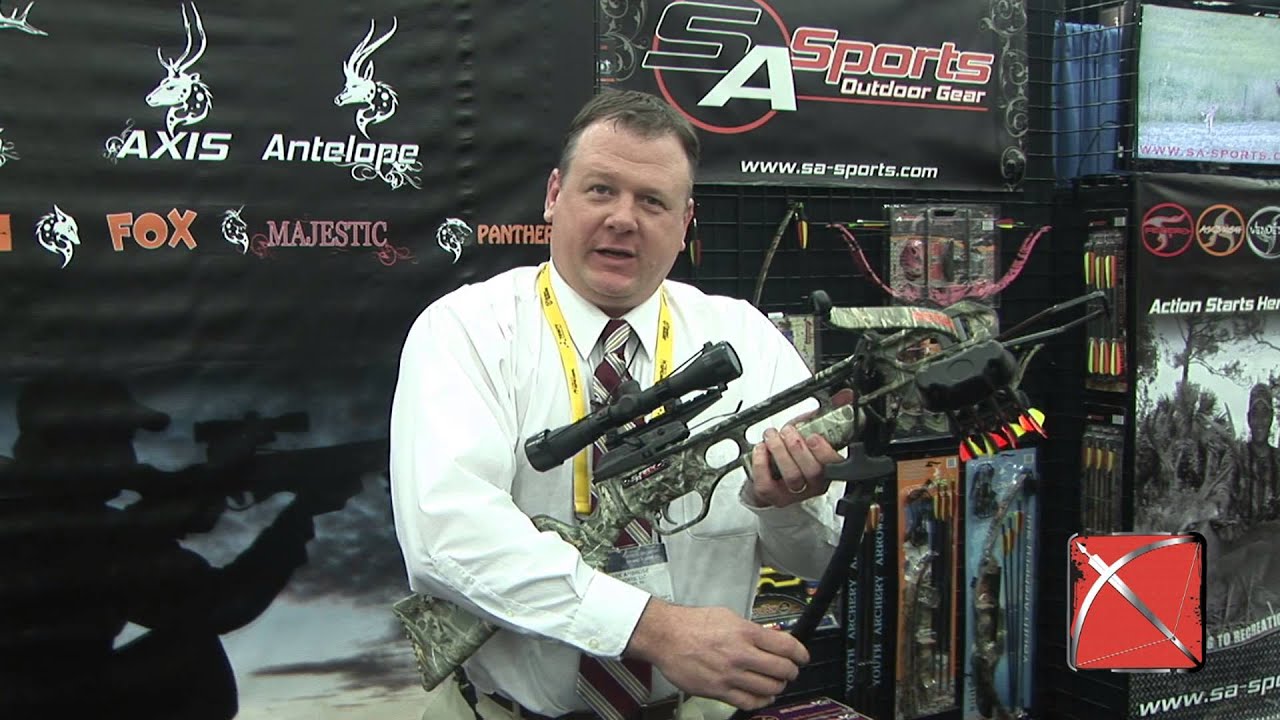 SA Sports Fever Crossbow Review at the 2013 ATA Show - YouTube