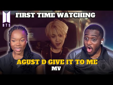 K-POP NEWBIES FIRST TIME WATCHING BTS (방탄소년단) AGUST D GIVE IT TO ME