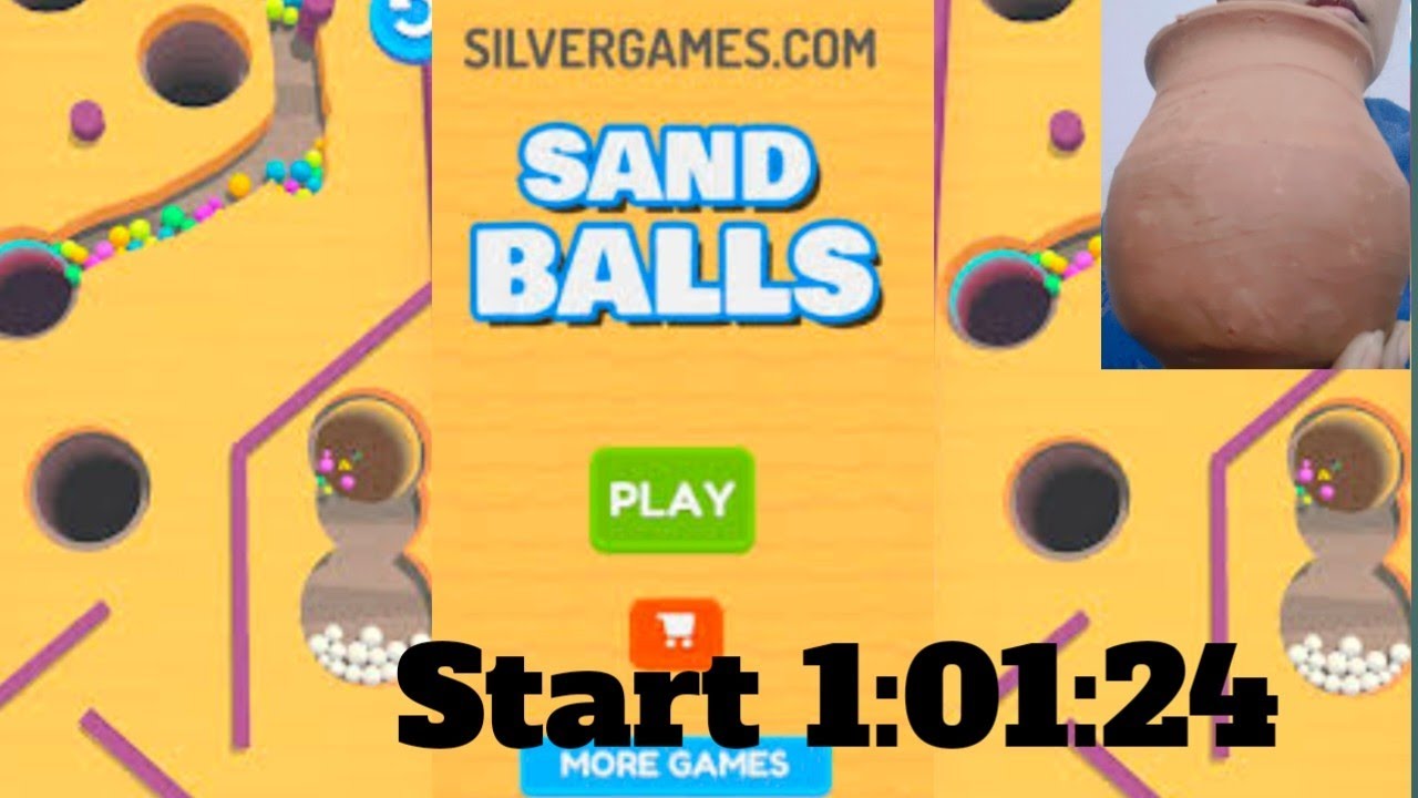 Sand boll game highest score - YouTube