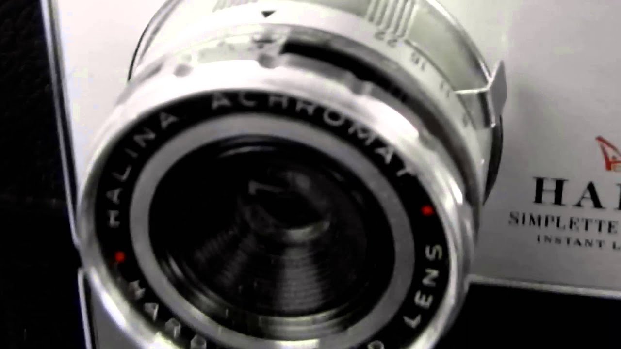 HALINA INSTANT LOAD 126 35mm Film Camera comes with case - WORKING ...