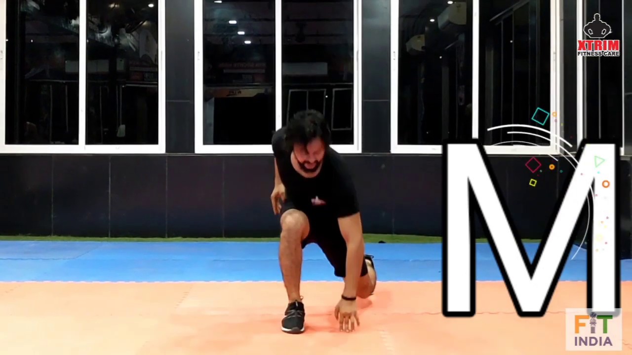 Fit India Movement A To Z Workout Challenge J,K,L,M,N - YouTube