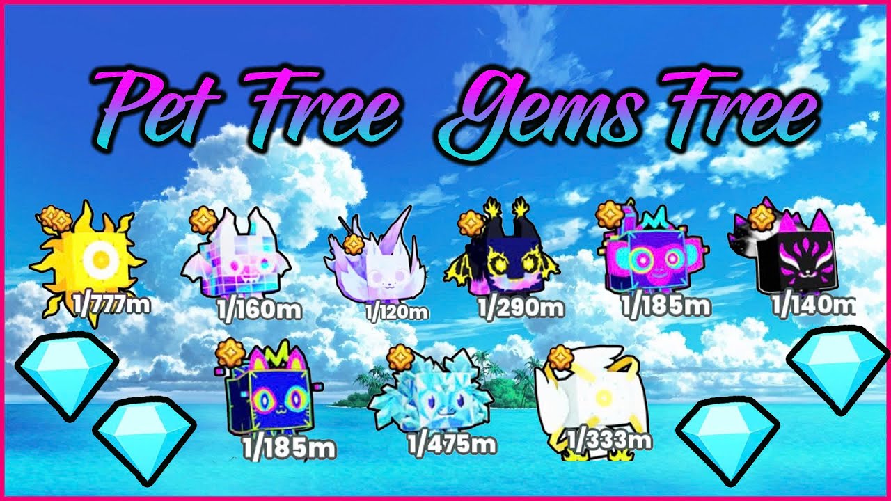 Live Tặng Free Gems , PETS , Huge , PETS GO - YouTube