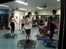 Aula de dança na academia fema