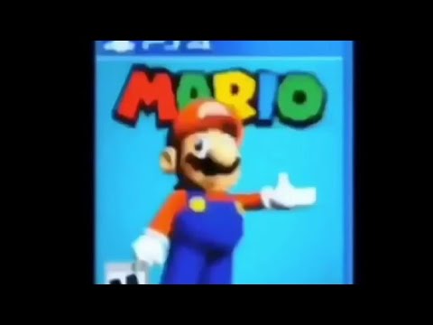 Super Mario on the PS4! - YouTube