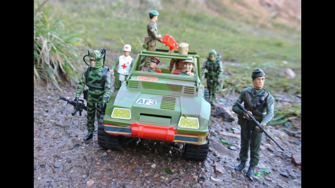 Action Force AF3 Jeep - YouTube