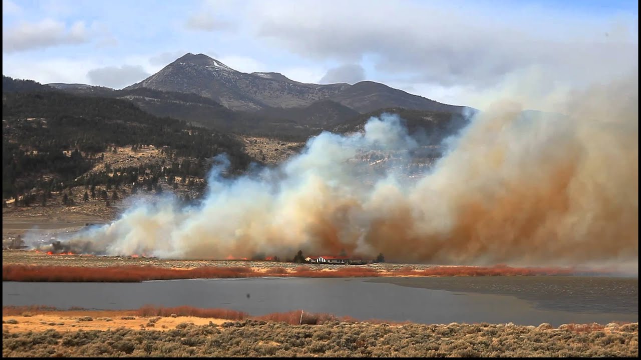 Washoe Valley Wild Fire - YouTube