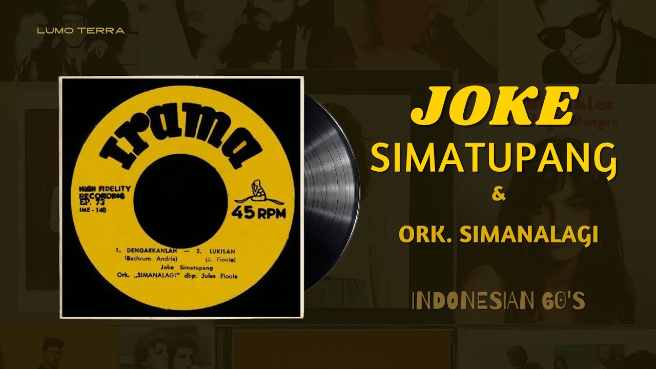 Lagu 60an Joke Simatupang - YouTube