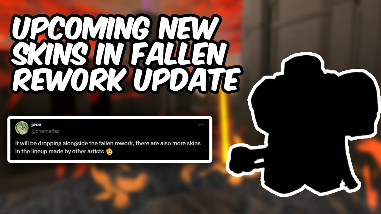 UPCOMING NEW SKINS IN FALLEN REWORK UPDATE | Tower Defense Simulator ...