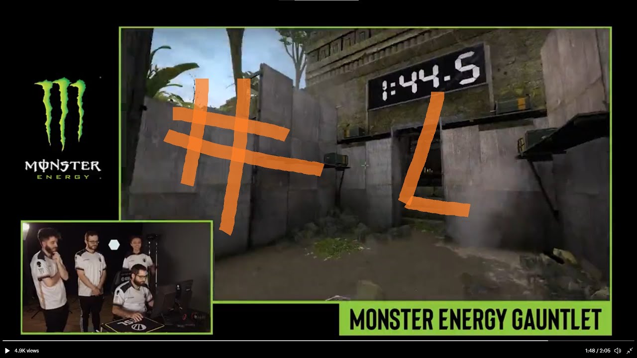 Monster Energy Gauntlet 1:37.8 (CS:GO) - YouTube