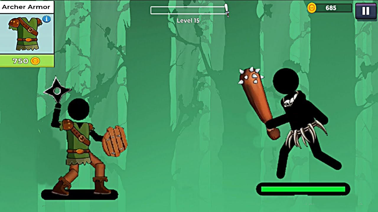 The Archers 2 - New Archer Armor - Lvl 15 - epic fight - Android/IOS ...