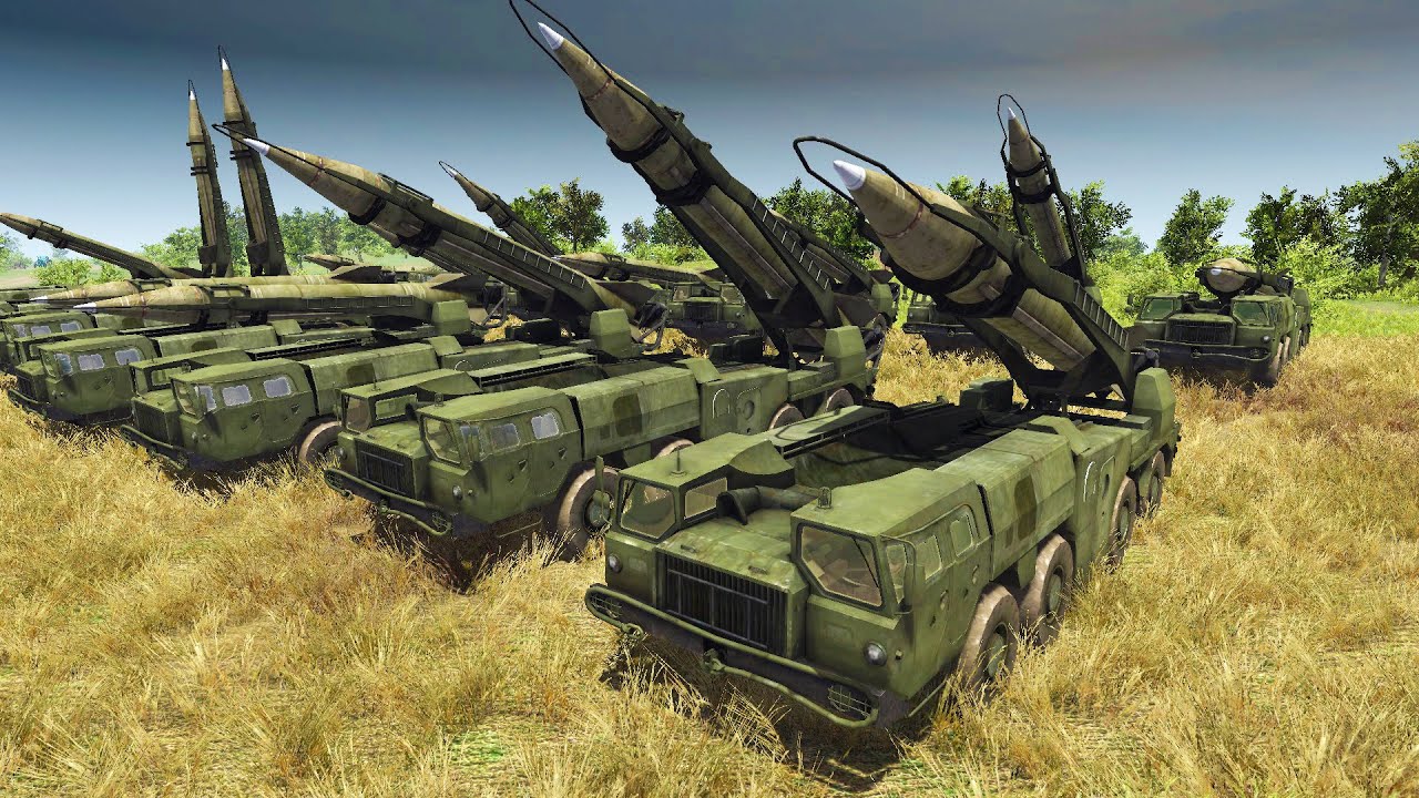 Ukrainian new 300 9К72 SCUD Missiles destroys Russian warship - YouTube