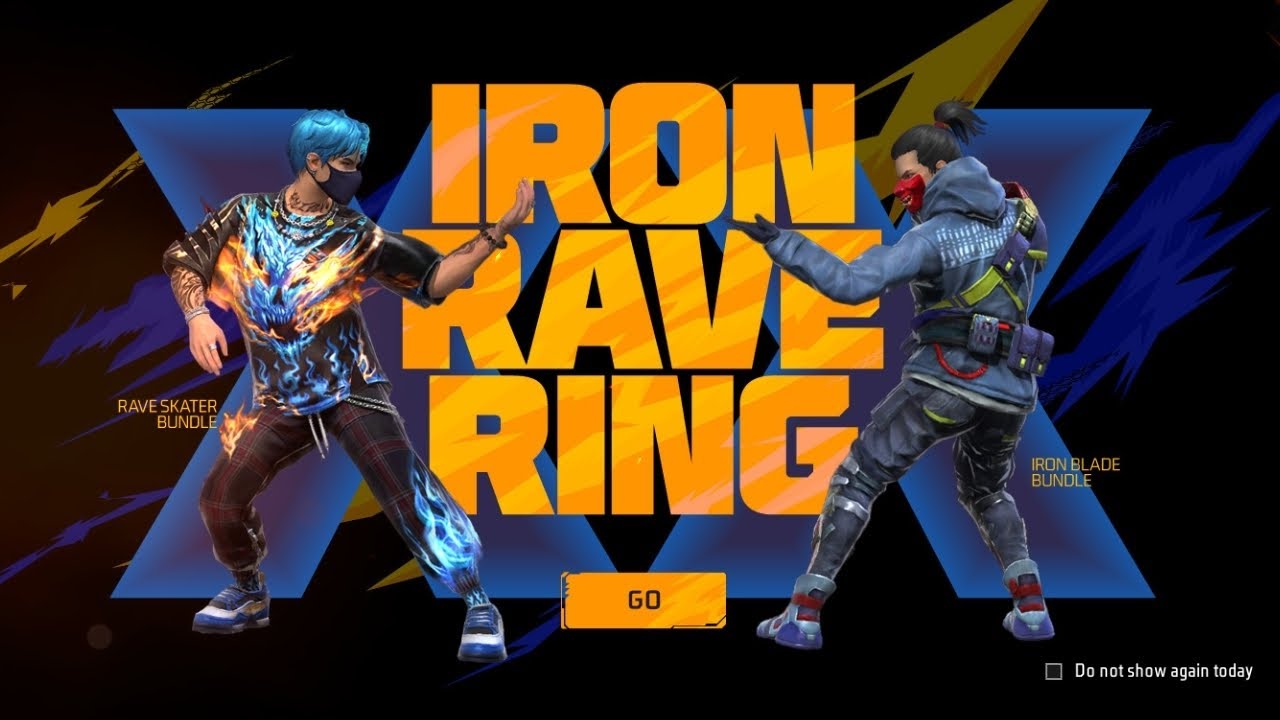 IRON RAVE RING EVENT | RAVE SKATER BUNDLE | IRON BLADE BUNDLE | ONE ...
