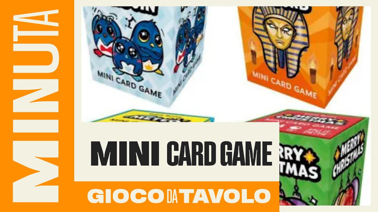 Mini card game (Meteo, Do not disturb, Blue penguin, Merry christmas ...