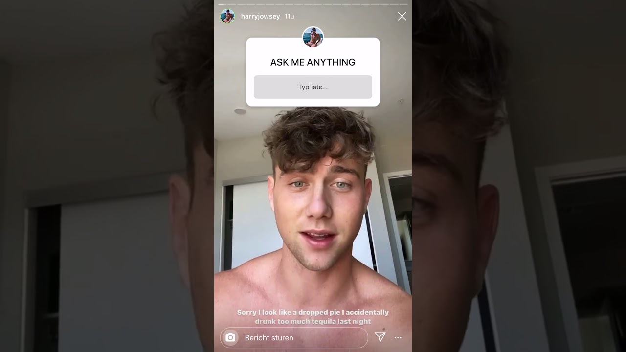 HARRY JOWSEY INSTAGRAM Q &A / INSTAGRAM STORY - YouTube