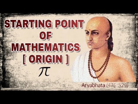 STARTING POINT OF MATHEMATICS || ORIGIN || - YouTube
