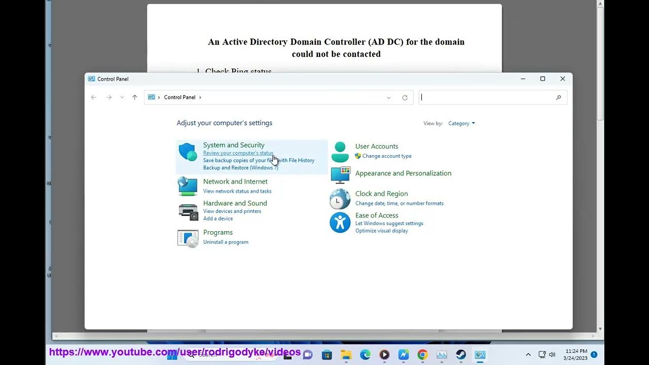 Fix An Active Directory Domain Controller (AD DC) for the domain could not be contacted on ...