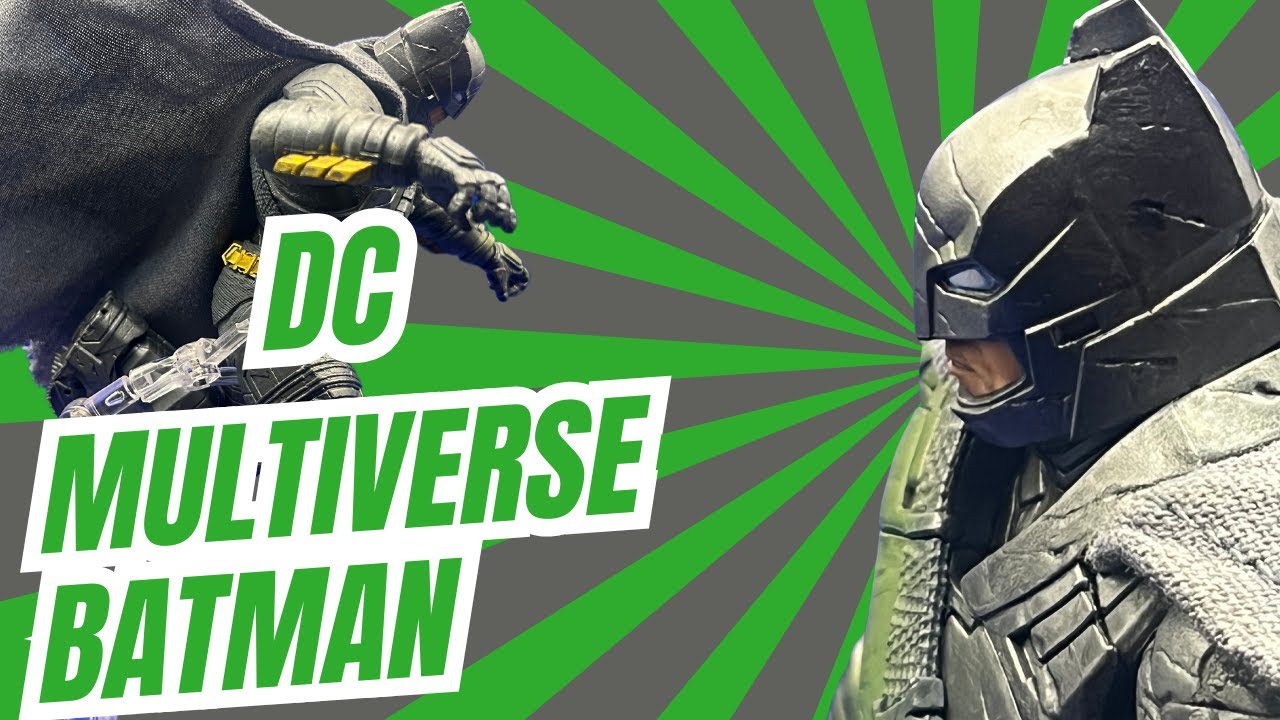 DC Multiverse BvS Armor Batman - YouTube