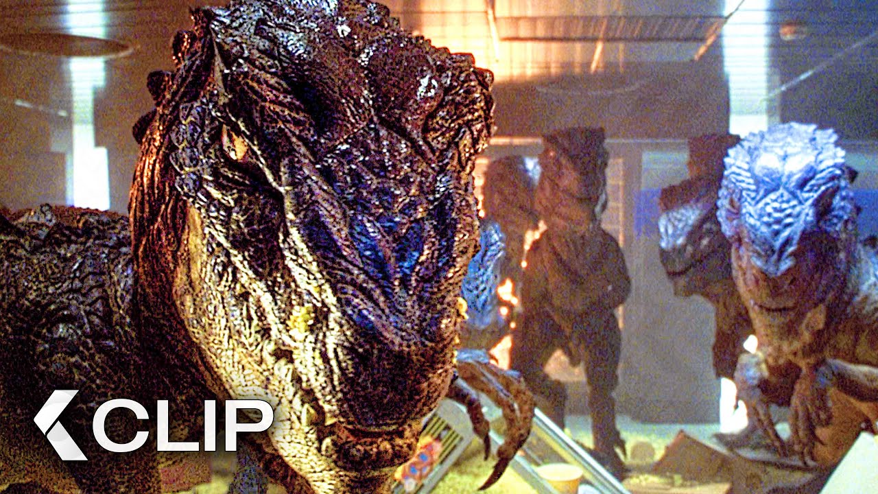 Trapped With The Baby Godzillas - GODZILLA Clip (1998) Matthew ...