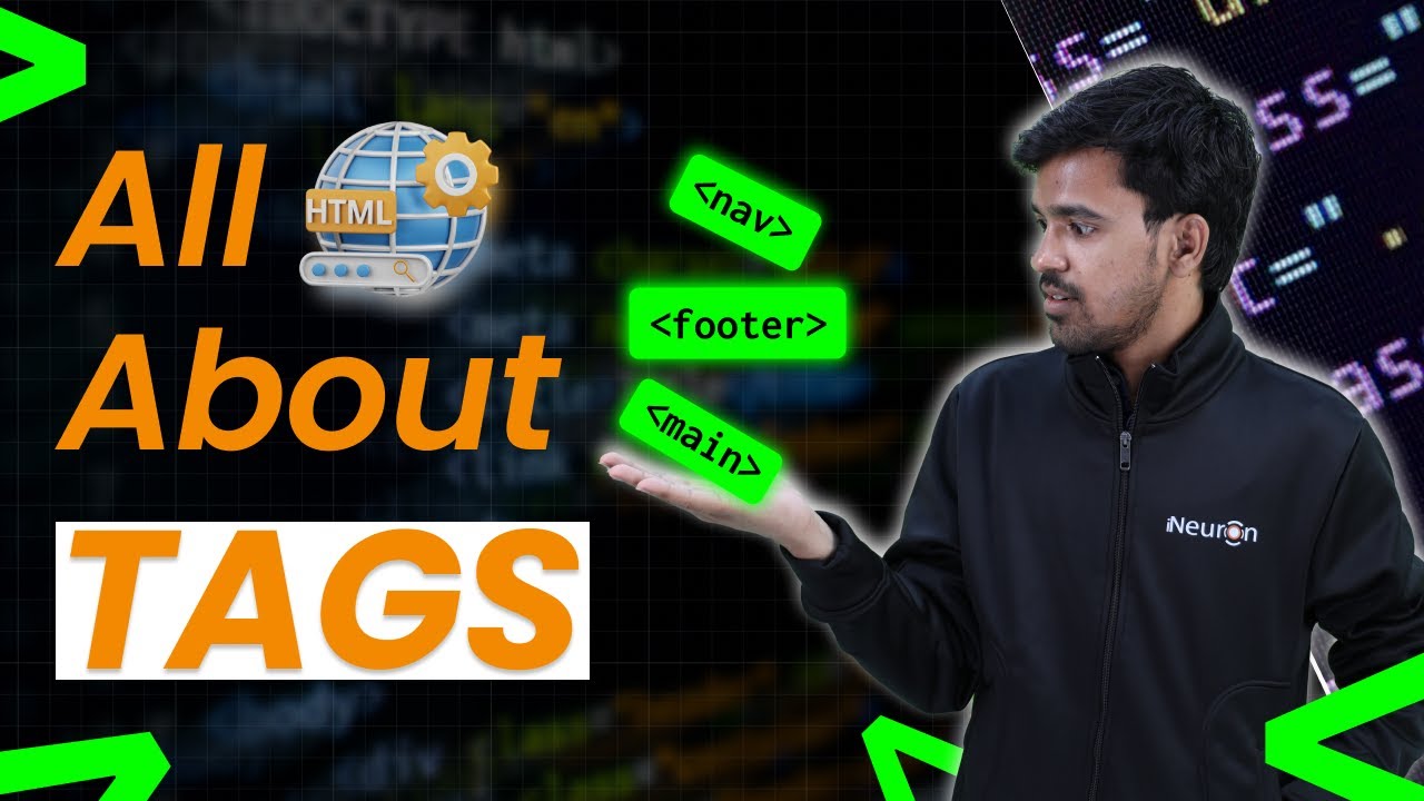 Tags in HTML | Front - End Web Development Hindi | iNeuron Tech Hindi - YouTube