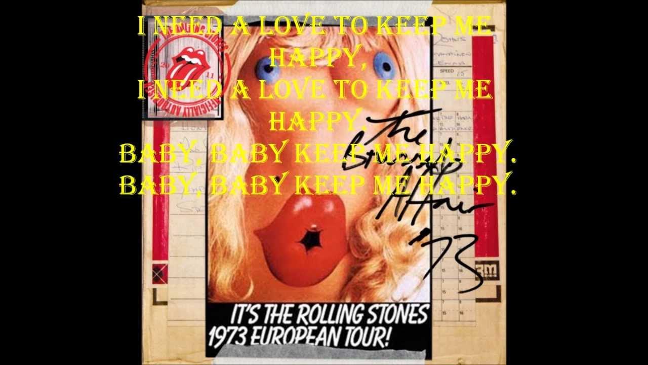 Happy The Rolling Stones Lyrics - YouTube